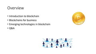 Blockchain for Business Yale School of Management Dr John Maheswaran | PPT