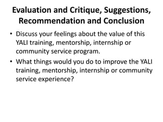 YALI Final Report Outline.pptx