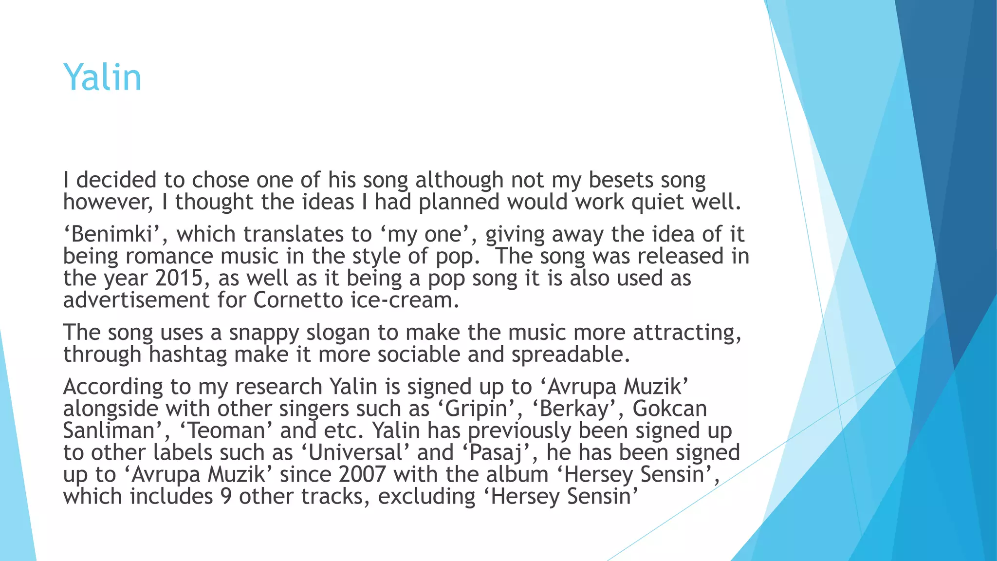 Yalin | PPTX