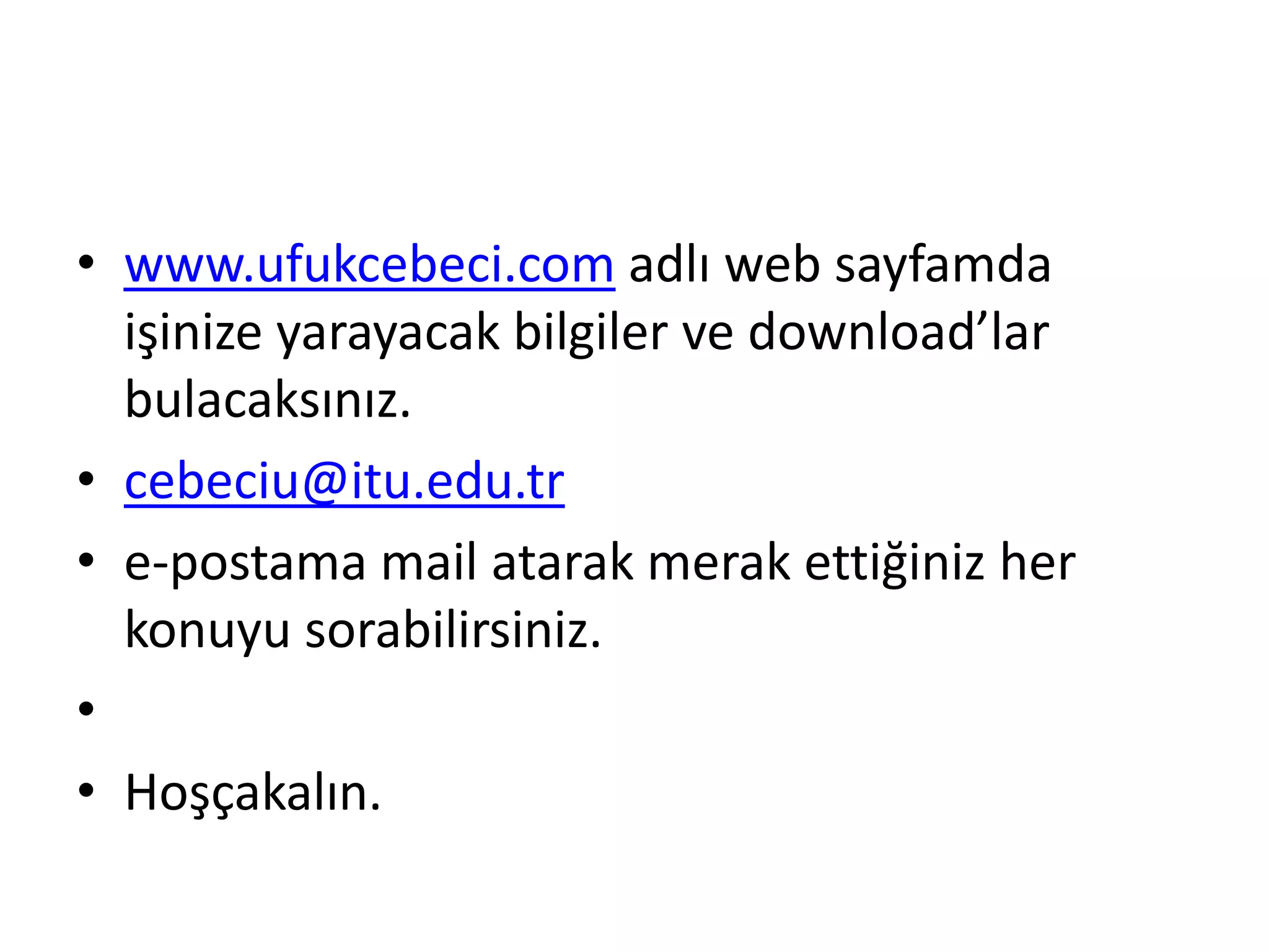 Yalin uretim sistemleri teknikleri lean manufacturing - ufuk cebeci | PPTX