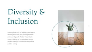 Diversity & Inclusion in Project Management | PPT