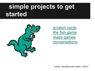 21st Century Storytelling with Scratch | PPTX