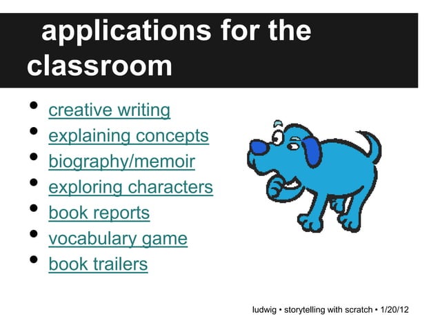 21st Century Storytelling with Scratch | PPT