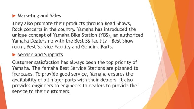 YAmaha.pptx | Manufacturing Industry | Industries