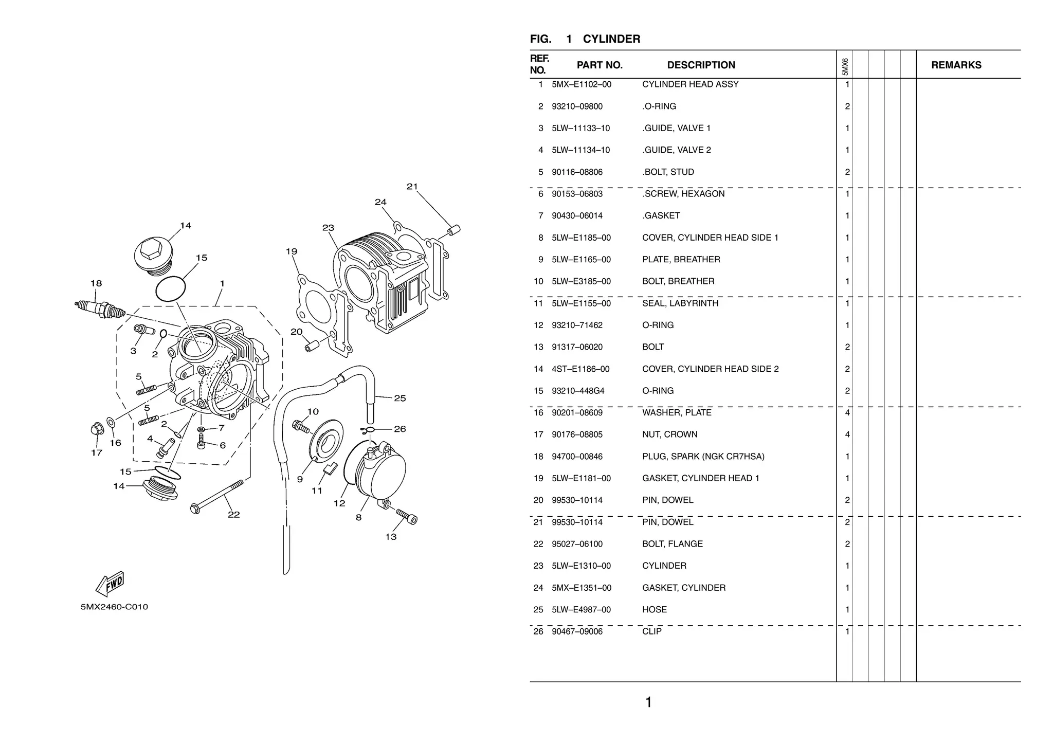 Catalogue Yamaha Nouvo 115 S / Nouvo .pdf