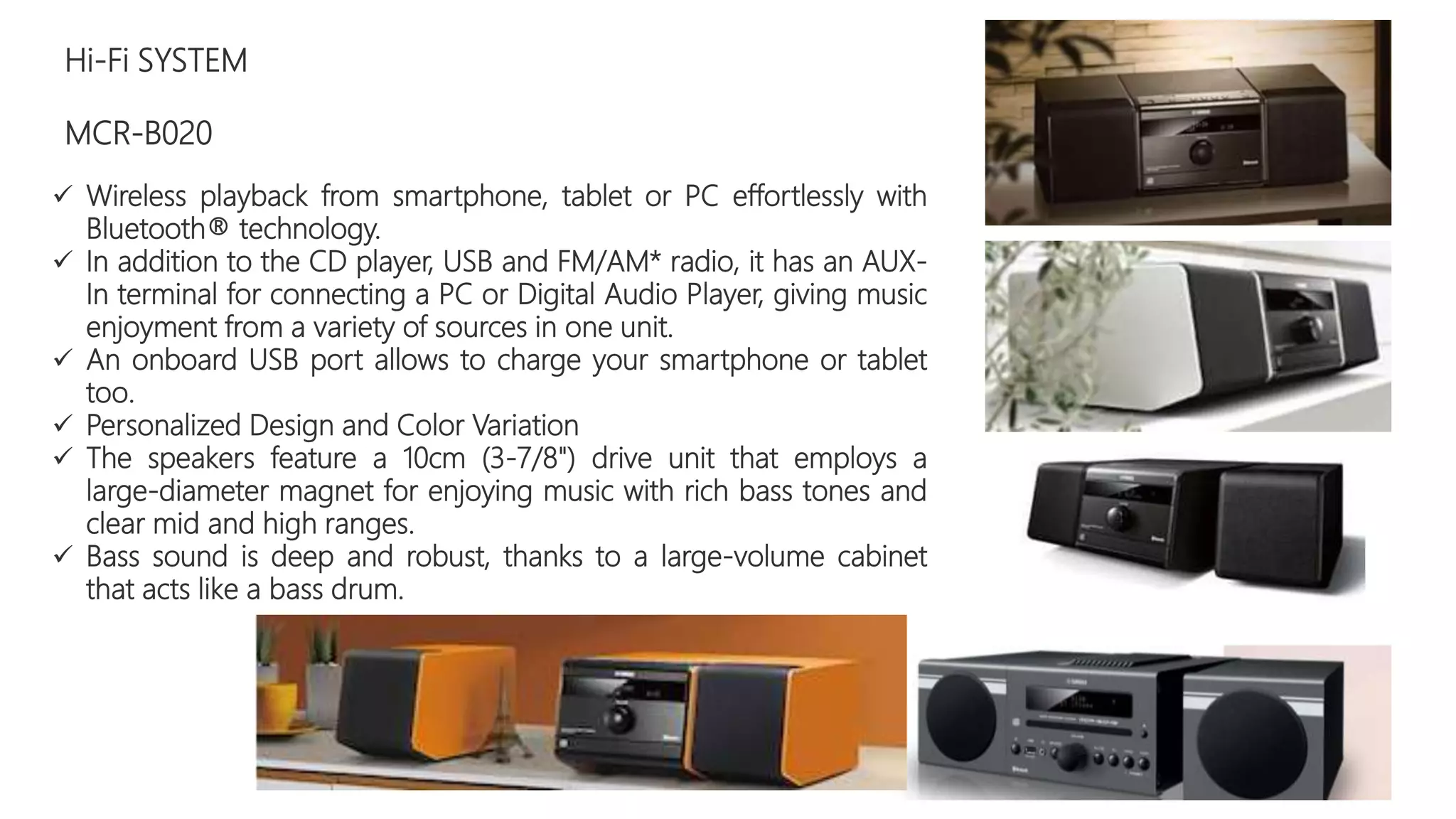 Yamaha Audio Systems - Intelligent Audio Systems | PPTX | Digital Audio ...