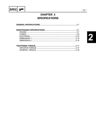 Yamaha outboard 40 veto, 40tr service repair manual s 880367 | PDF