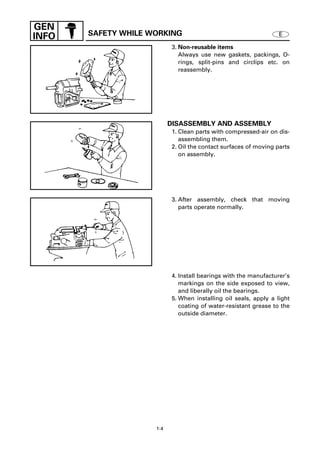Yamaha outboard 40 veto, 40tr service repair manual s 880367 | PDF