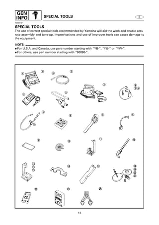 Yamaha outboard 40 veto, 40tr service repair manual s 880367 | PDF