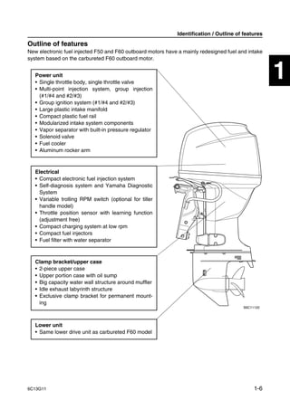 Yamaha outboard f60 ceht service repair manual sn1000001 | PDF