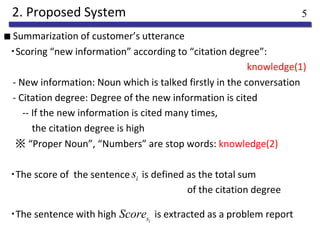 Response Summarizer: An Automatic Summarization System of Call Center ...