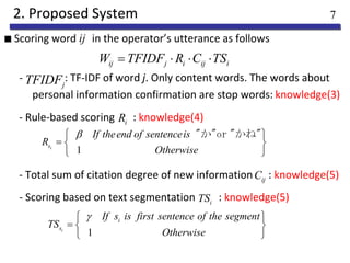 Response Summarizer: An Automatic Summarization System of Call Center ...