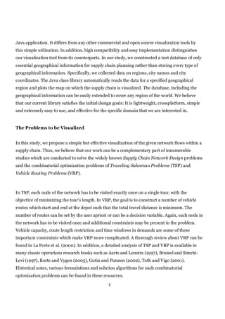 An Open Source Java Code For Visualizing Supply Chain Problems | PDF