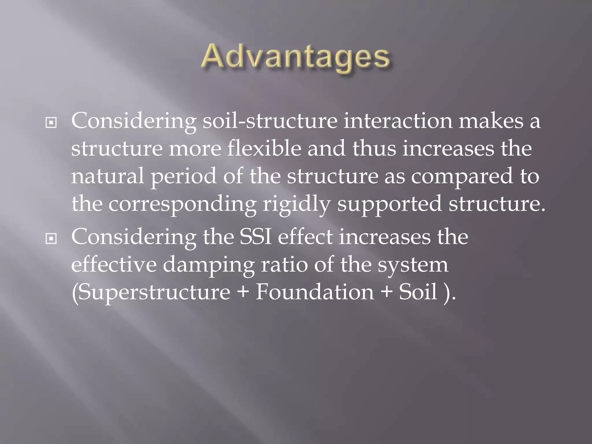 Soil Structure Interaction | PPTX