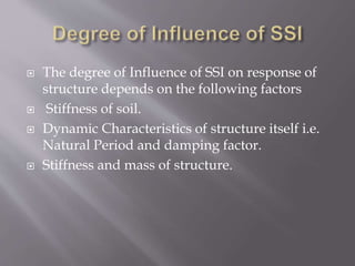 Soil Structure Interaction | PPTX