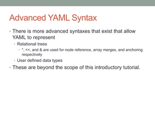 Yaml | PPTX