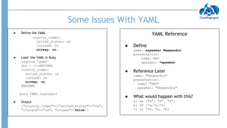 YAML Tips For Kubernetes by Neependra Khare | PPT