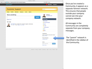 Yammer Communities Product Overview | PDF