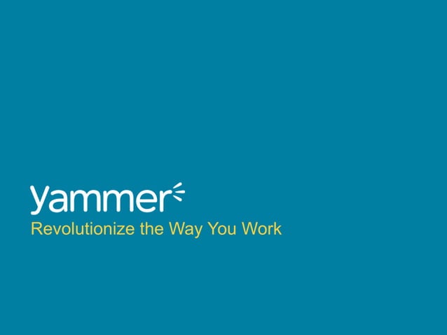 Yammer Overview | PPT
