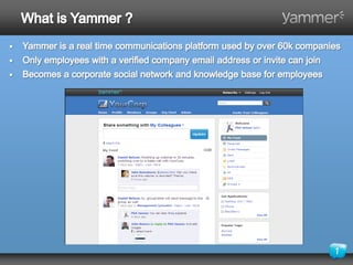 Yammer Product Overview | PDF | Email | Internet