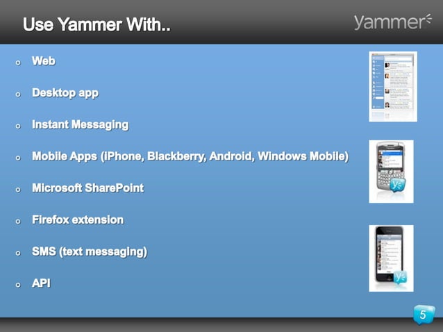 Yammer Product Overview | PDF | Email | Internet