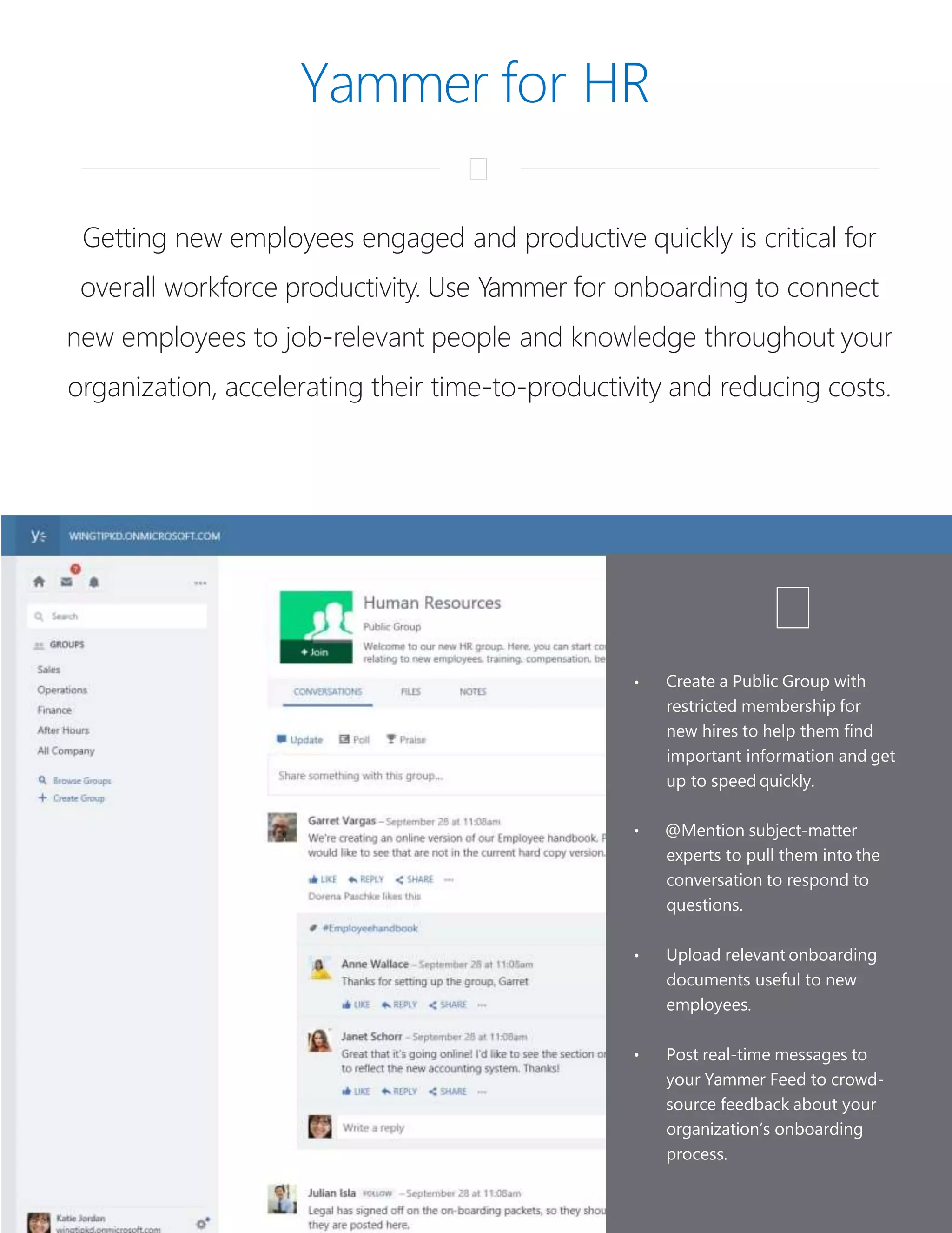 Yammer use case catalog | PPTX