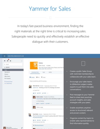 Yammer use case catalog | PPTX