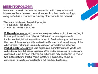 NETWORK TOPOLOGY | PPT