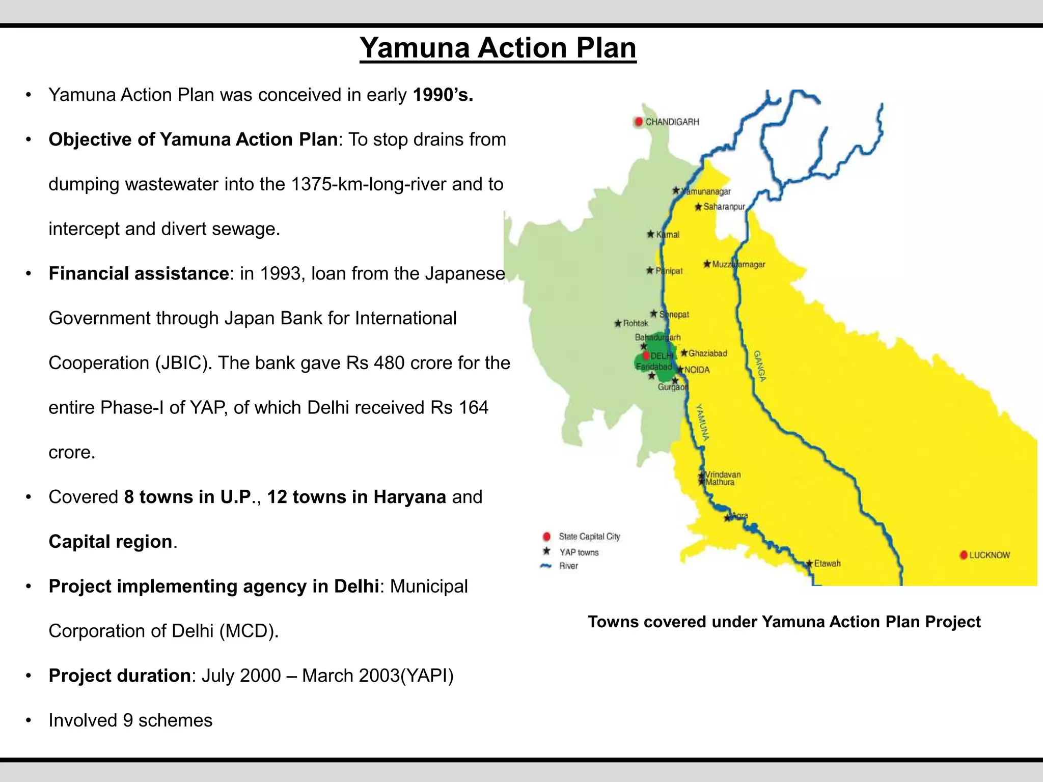 Yamuna action plan | PDF