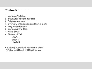 Yamuna action plan | PDF