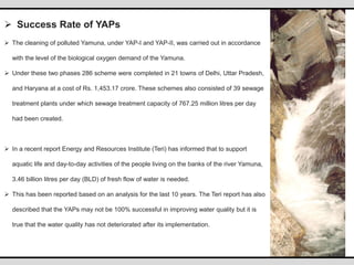 Yamuna action plan | PDF