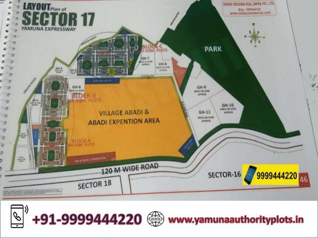 Yeida Plot Scheme 2021, Yamuna Authority Plots Map