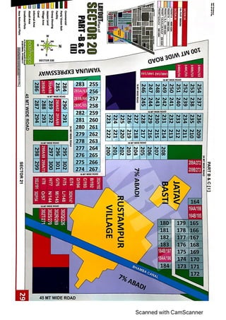 Yamuna expressway master plan -residential call 09958959555 | PDF