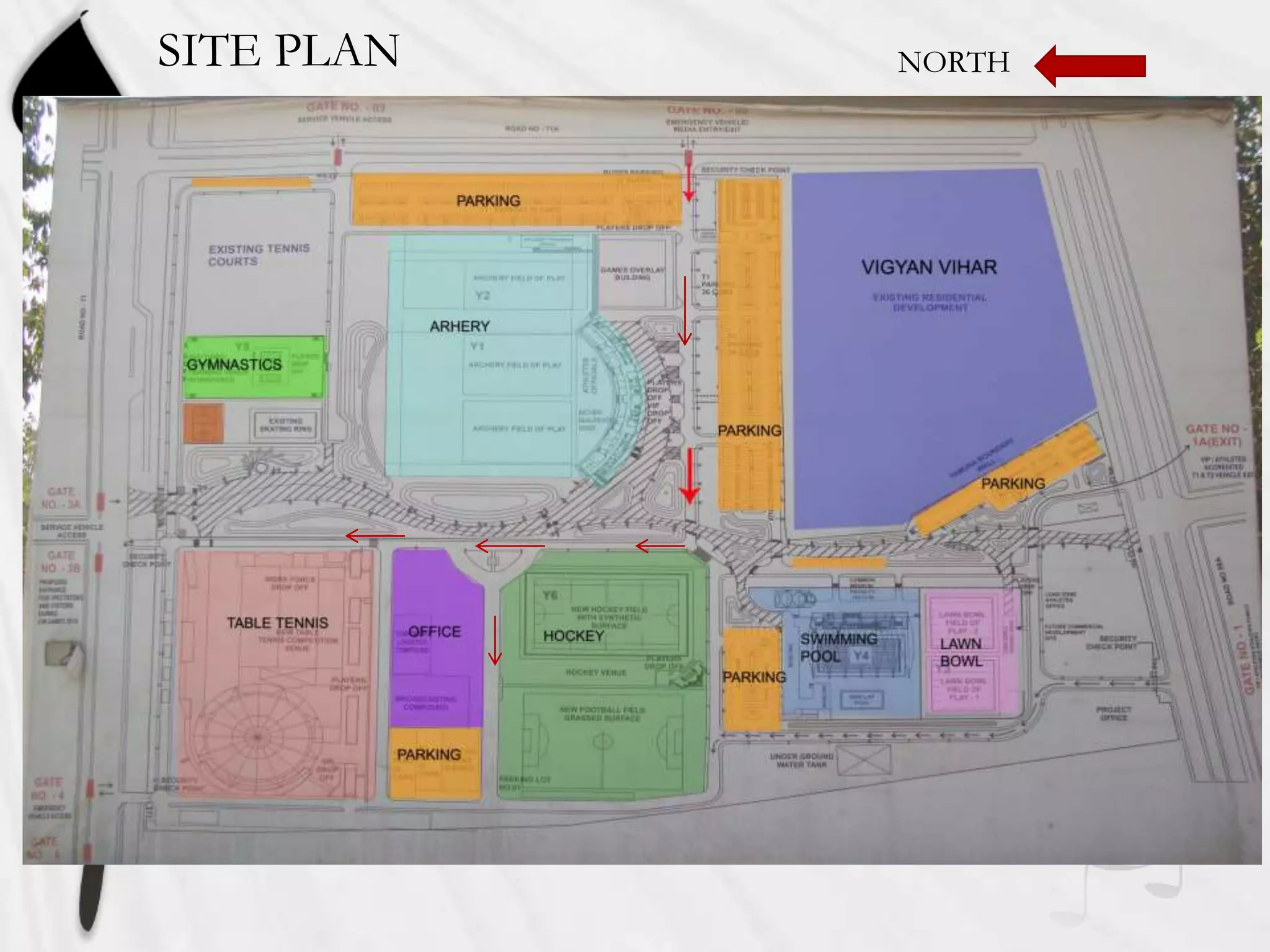 Yamuna sports complex | PPTX