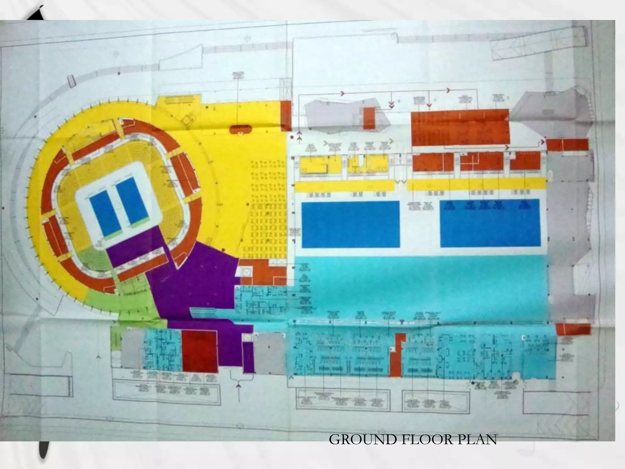 Yamuna sports complex | PPTX