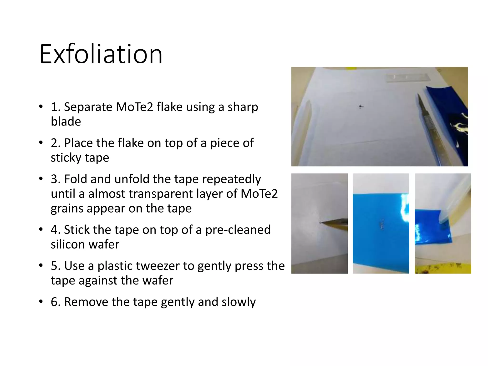 Characterization of CVD grown molybdenum disulfide monolayer and ...
