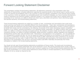 Yandex Q2 2011 Market Update | PPT