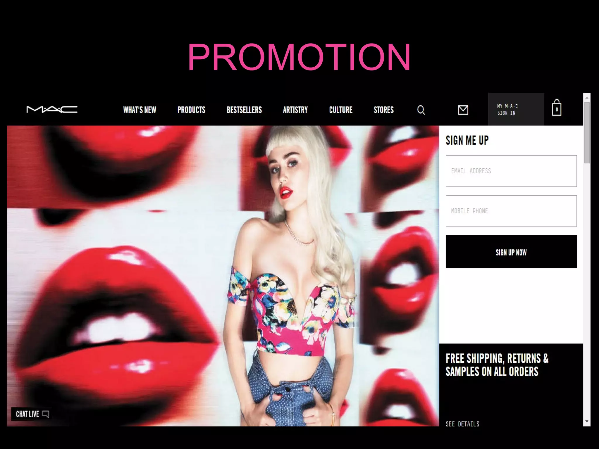 Presentation about MAC (MKT243) | PPT