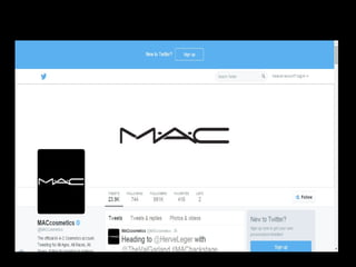Presentation about MAC (MKT243) | PPT