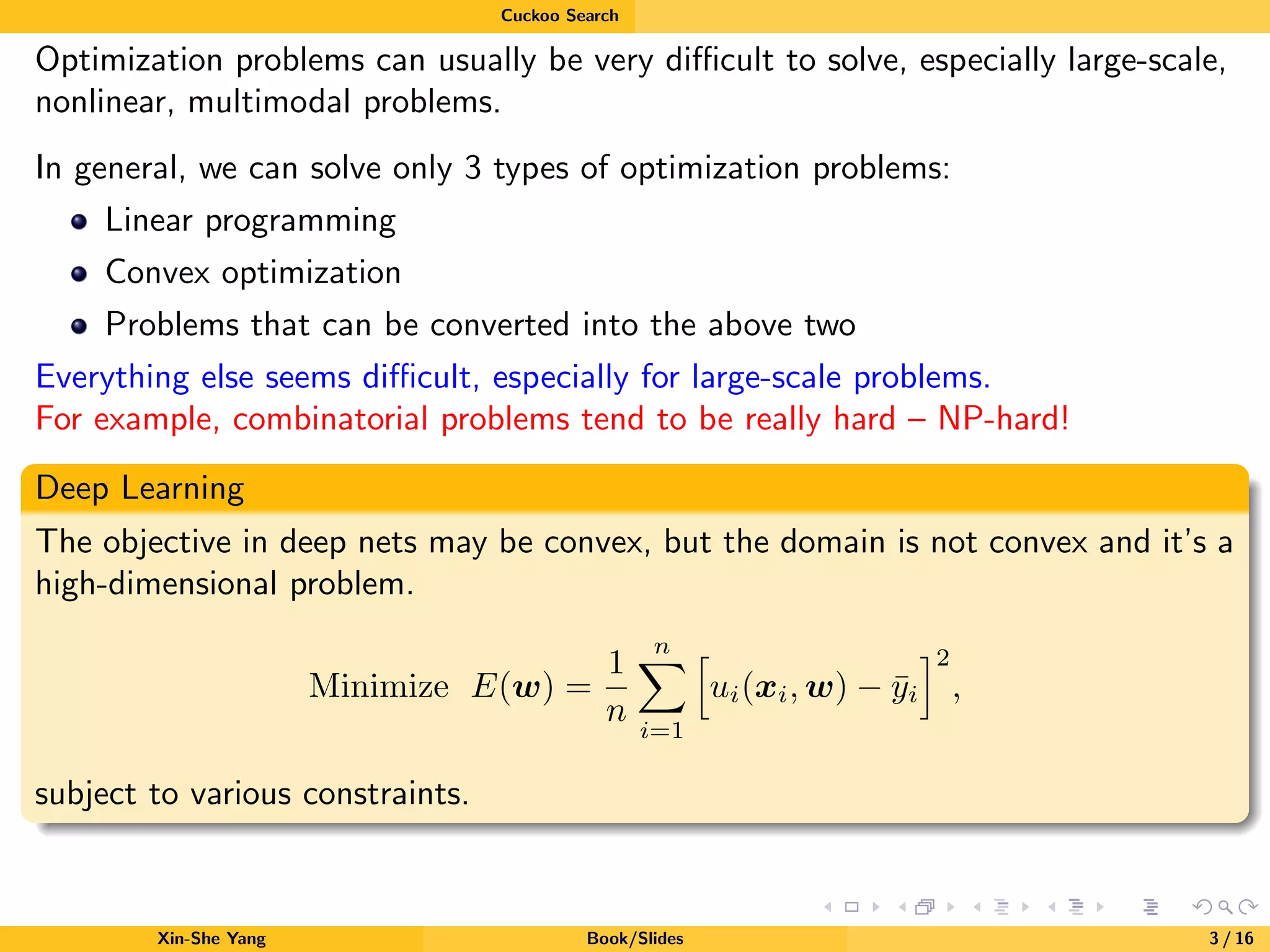 Cuckoo Search Algorithm: An Introduction | PDF