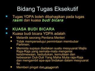 Yang di pertuan agong | PPT