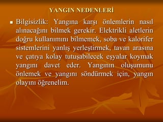 Yangin egitimi | PPSX