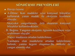 Yangin egitimi | PPSX