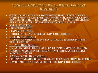 Yangin egitimi | PPSX