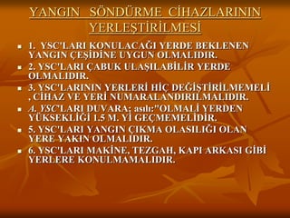 Yangin egitimi | PPSX