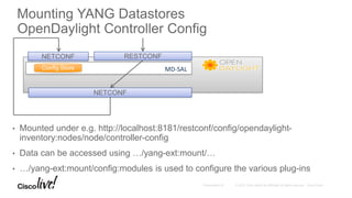 Introduction to YANG data models and their use in OpenDaylight: an ...