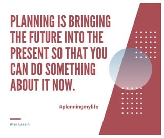 Failing to Plan is Planning to Fail | PDF