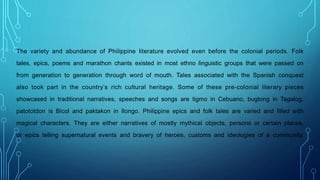 Pre-Colonial and Spanish Colonial text | PPTX