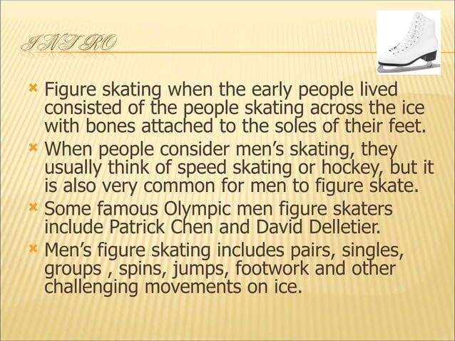 Men's Figure Skating | PPT