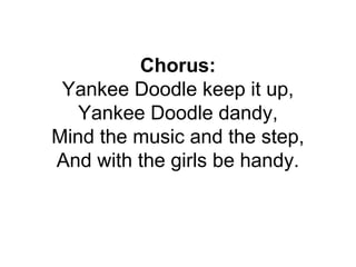 Yankee doodle | PPT